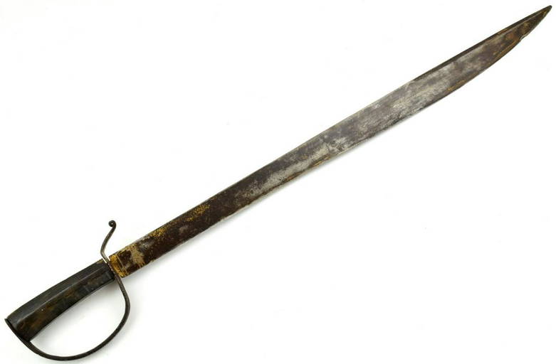 Good 17th 18th C. Spanish Colonial Espada Ancha Sword