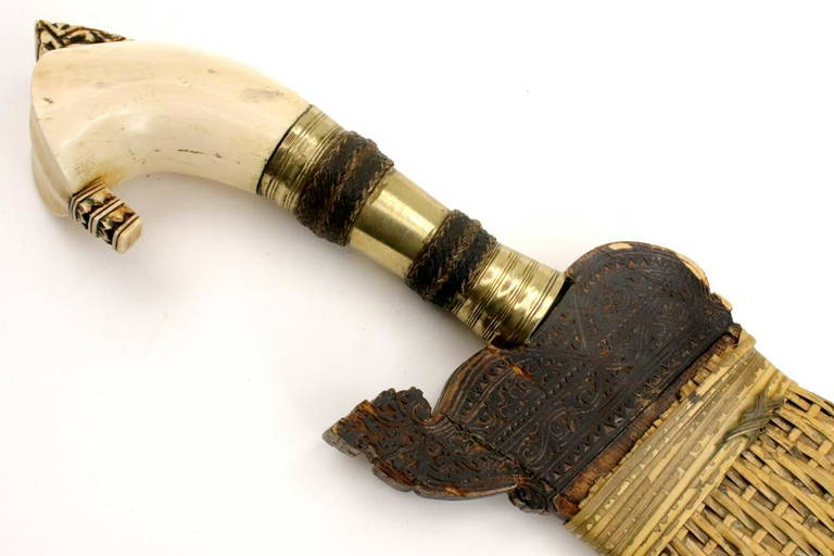 Very Good 19th C. Philippine Moro Datu's Barong Sword