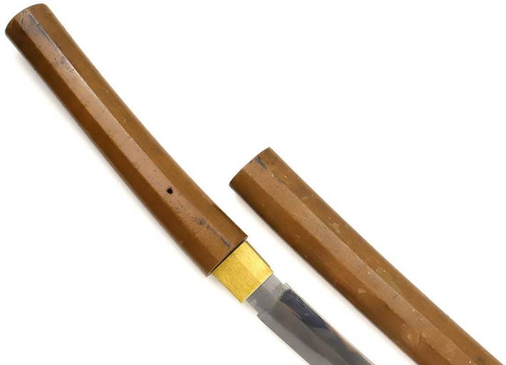 Very rare and long O-Dachi gendaito sword featuring (#0283) on Jan 08 ...