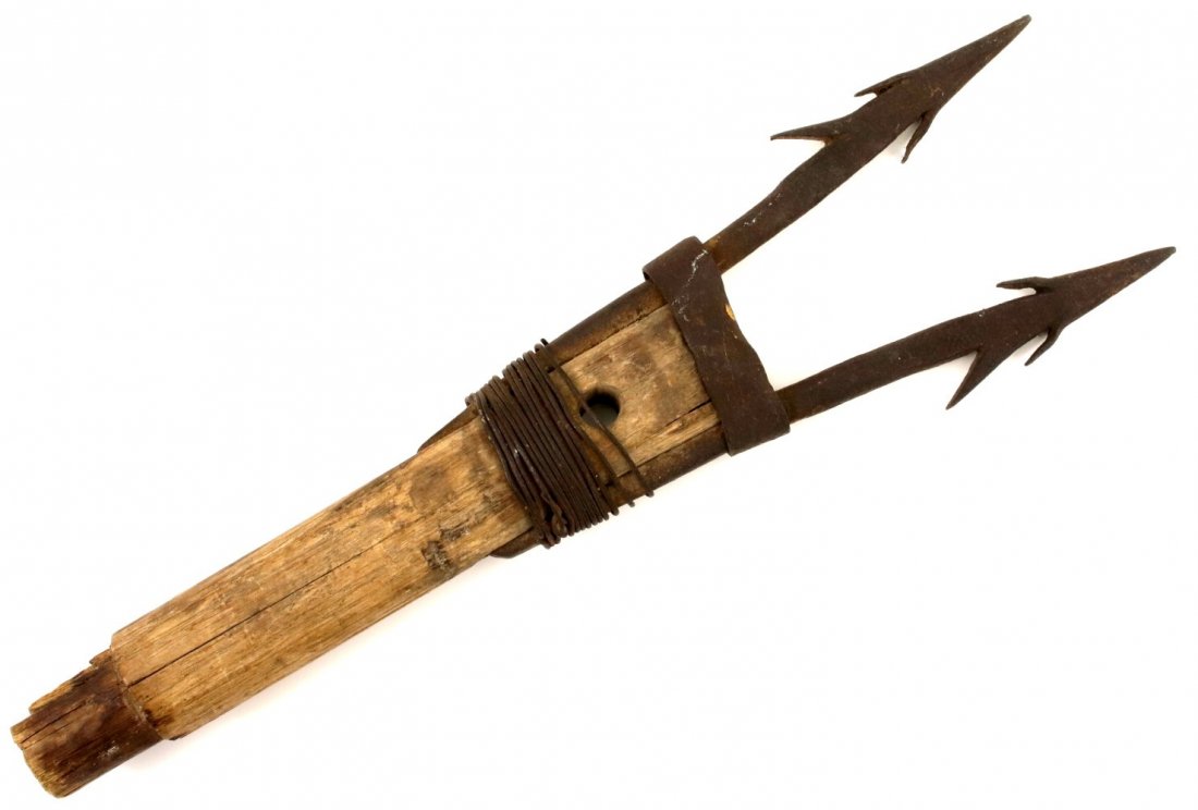 Rare Antique Alaska Eskimo Inuit Handmade Harpoon (#0022A) on Jan 08 ...