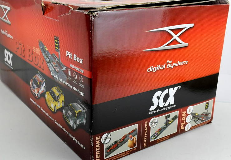 SCX Digital System Pit Box Set w/2 Slot Cars - Mar 26, 2022 | Sofe ...
