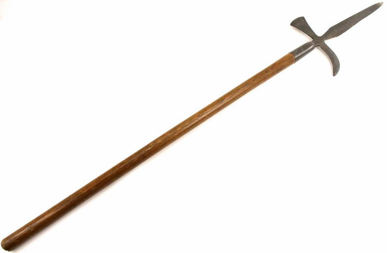 Rare American Revolution era Sergeant's Polearm Halberd Lance Axe with ...