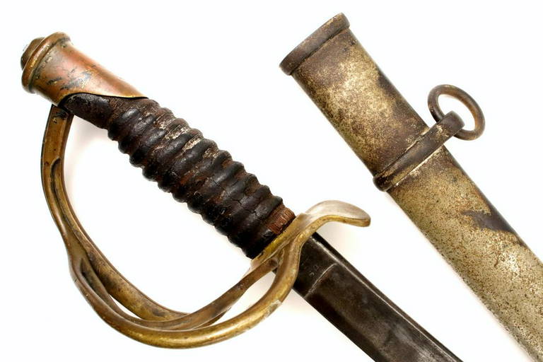 American Civil War Era M 1860 Cavalry Battle Sword.