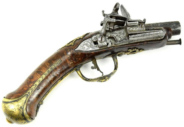 18th Century Spanish Miquelet Flintlock Pistol