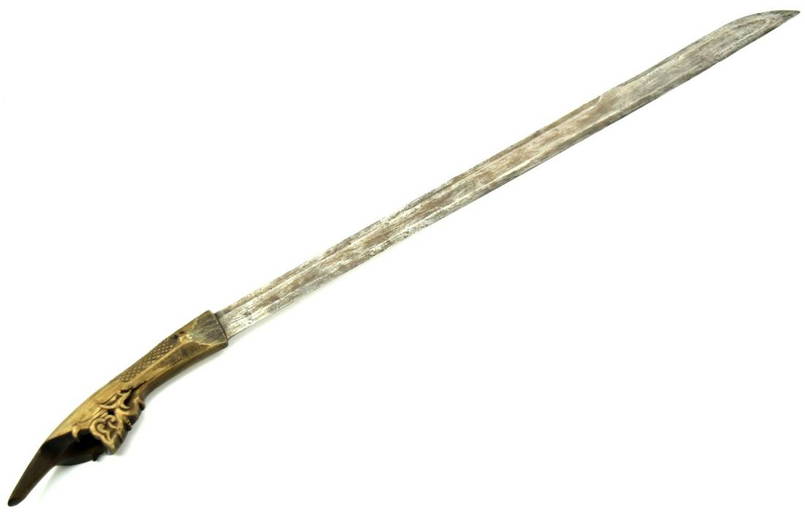 Indonesian Aceh Sumatra Sword , Decorated handle (#0028) on Jan 14 ...