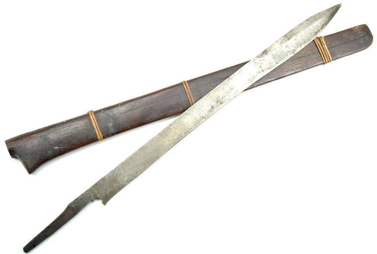 An Old Indonesian Sword's Blade and Scabbard (#0083) on Jan 14, 2023 ...