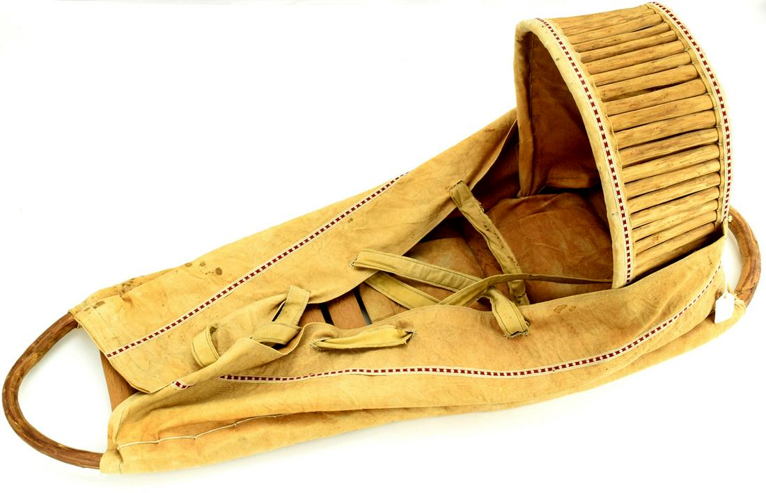 Old Apache Indian Native American Cradleboard