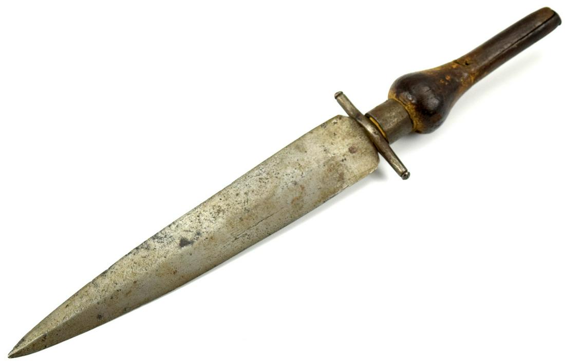 American Revolution Period Plug Bayonet With Strong Blade Auction