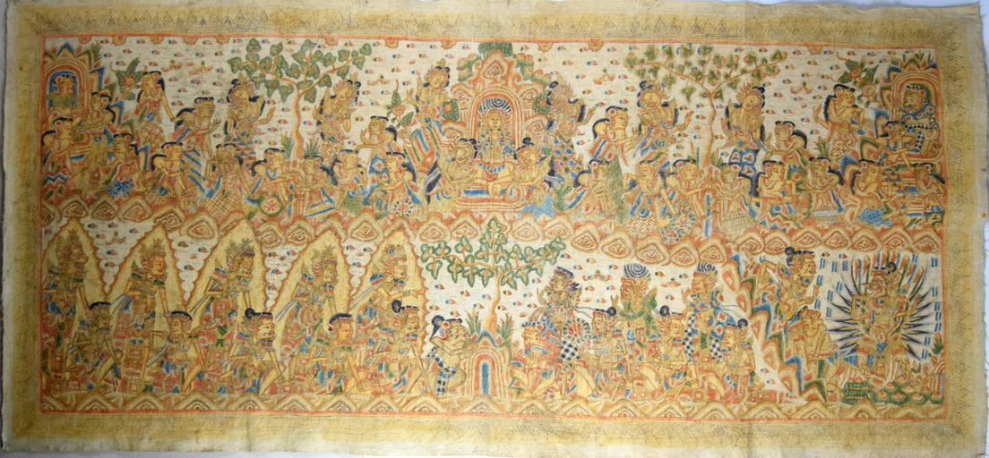 Kamasan Klungkung Bali Indonesia Paintings