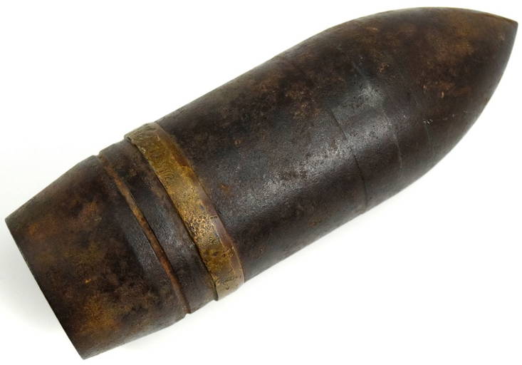 Ww2 1942 75mm Tank Round Fired