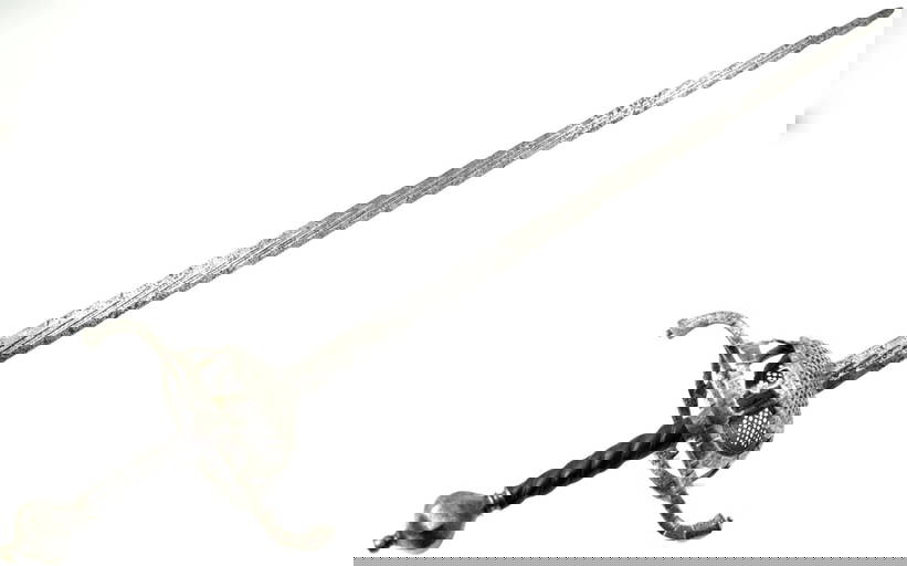 Huge, Extra Long 16th 17th C. German Pappenheimer Rapier Sword With ...