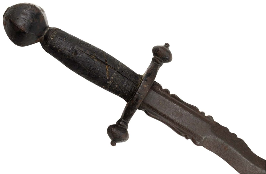 One Of A Kind 15th-17th C. Aristocrat's Pillow Sword Rapier With Very ...