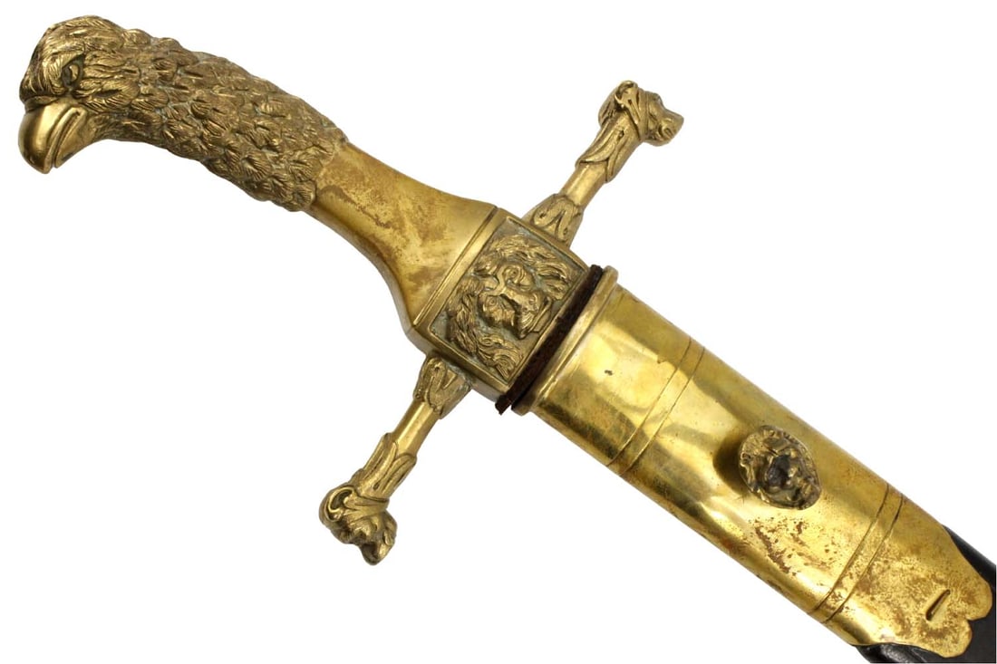 Reproduction French Sapper Eagle Head Sword With Saw-back Blade. Auction
