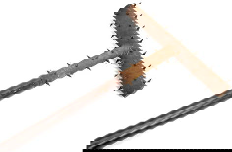 Edo Period Japanese 'gunbai' Flat Fan Auction