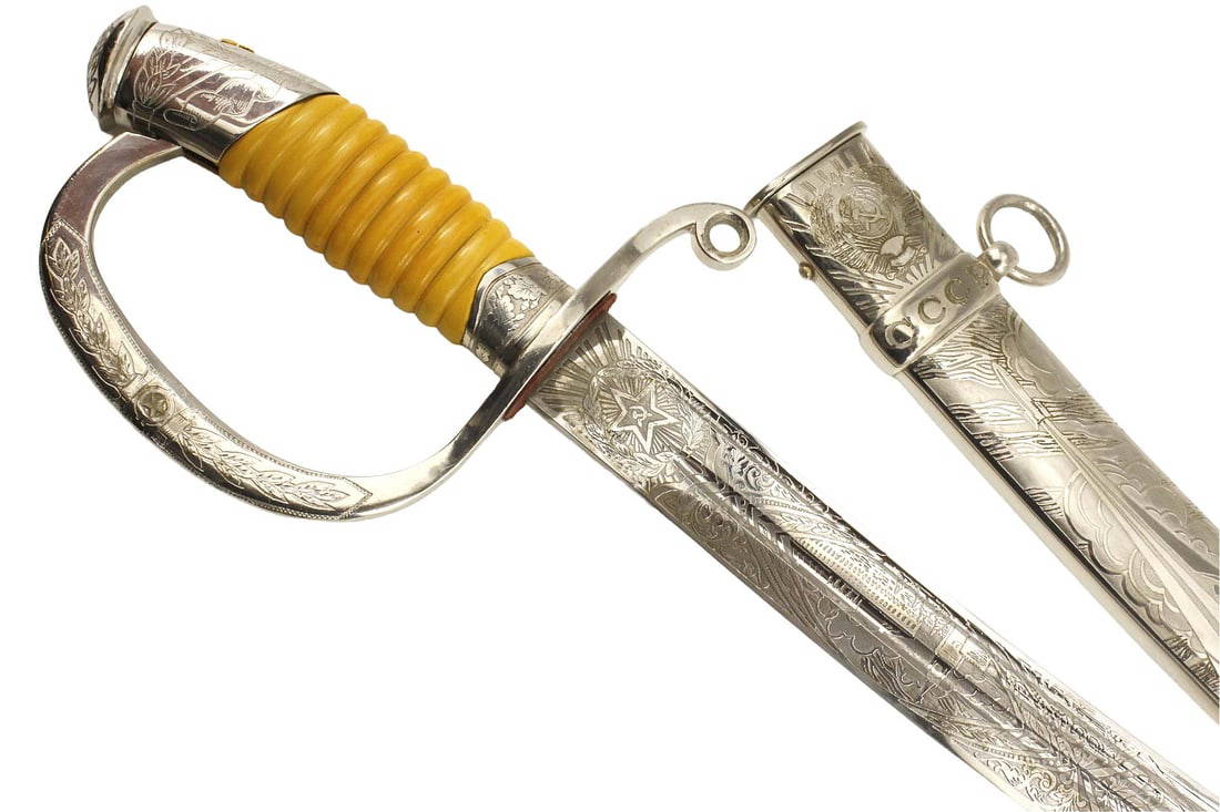 Extremely Rare M-1940 Soviet Russian Army General Parade Shashka Sword ...