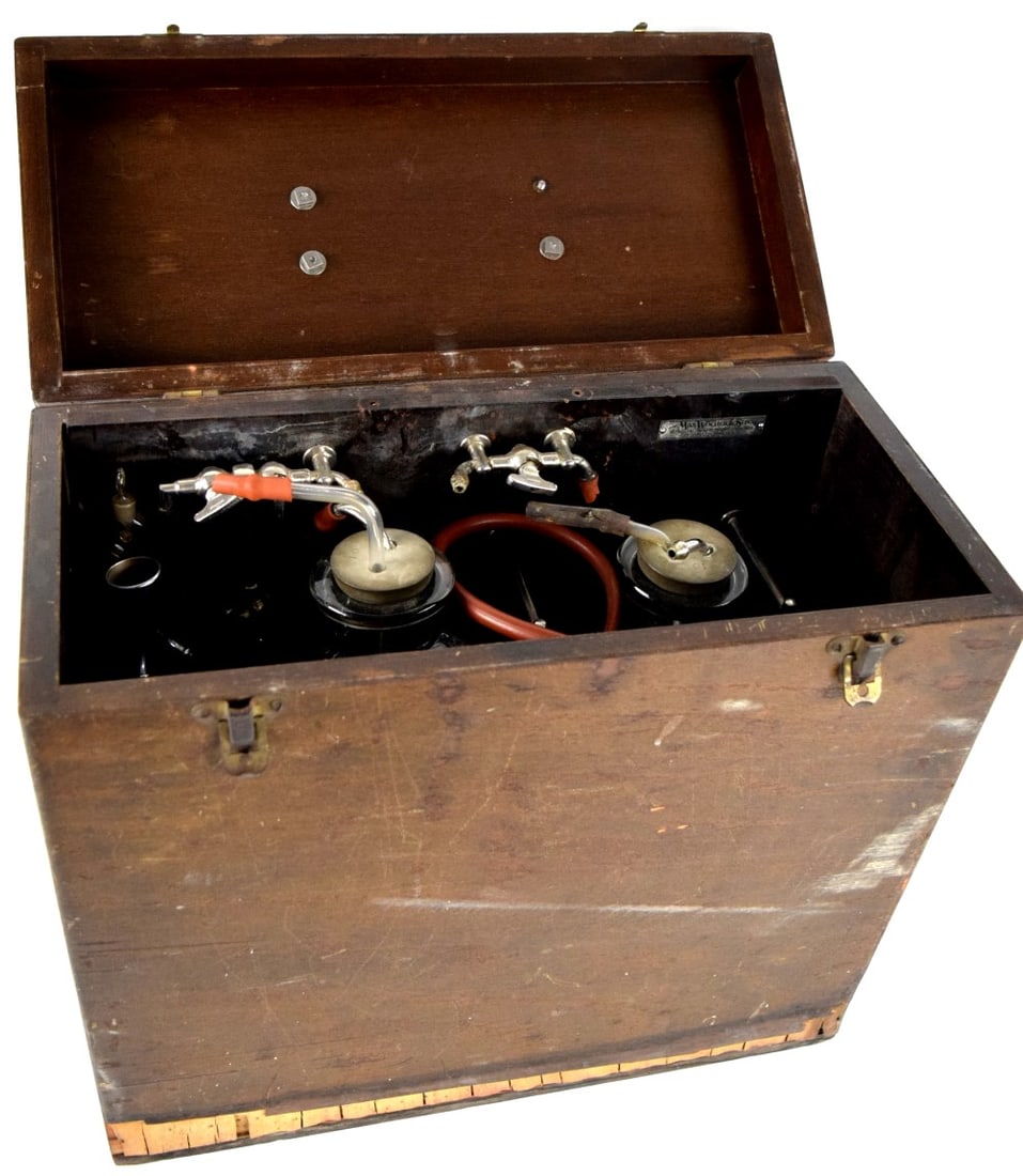 Antique Civil War Medical Whole Blood Transfusion Embalming Device Auction