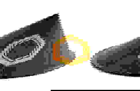 Rare Japanese Samurai Metal Jingasa Hat Helmet With Original Black ...