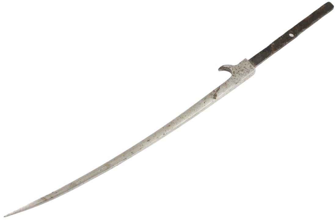 Antique Japanese Samurai Steel Hachiwari Mace, Sword & Helmet Breaker ...