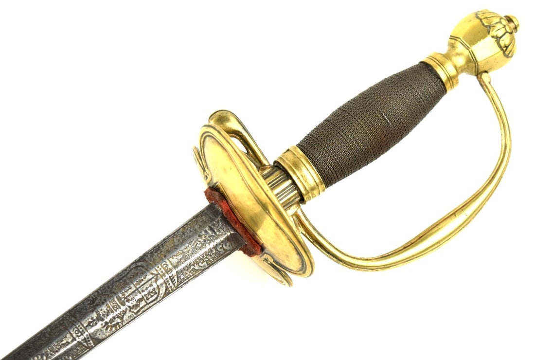 Very Nice 18th C. American Revolution Era English Officer's Rapier ...