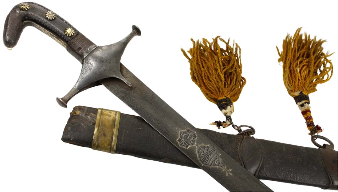 A Rare Syrian Bedouin Shamshir Sword