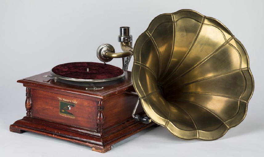 "his Master's Voice" Replica Gramophone