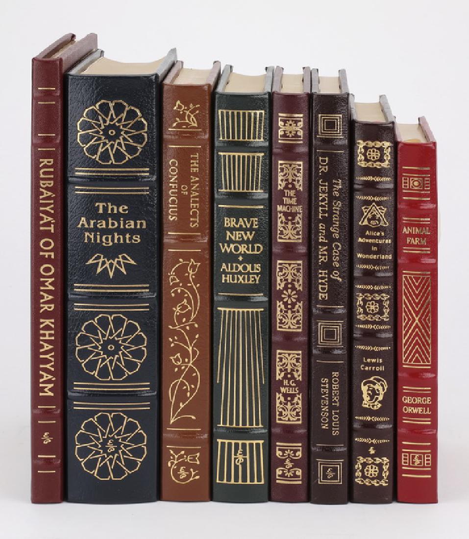 (8) Leatherbound Books From '100 Greatest' Collection