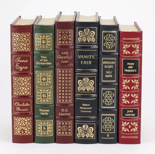 (6) Leatherbound Books From '100 Greatest' Collection
