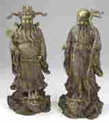 Two Chinese Junk Gods - Nov 13, 2004 | Auctions By The Bay Inc in CA