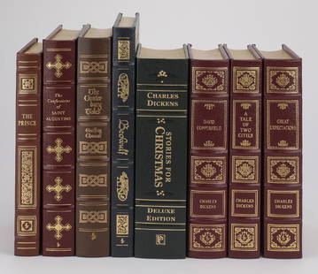 (14) Leatherbound Books '100 Greatest' Collection