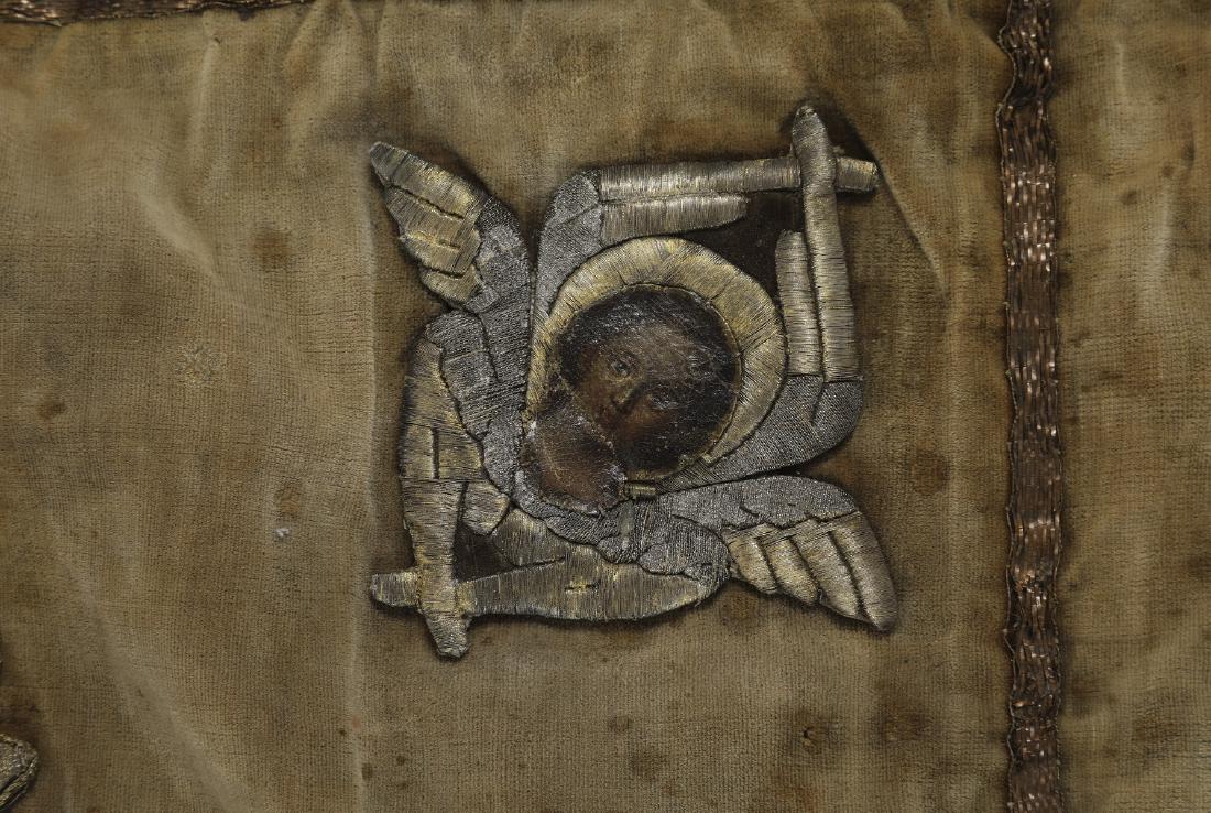 18th c. Russian Orthodox banner for Good Friday