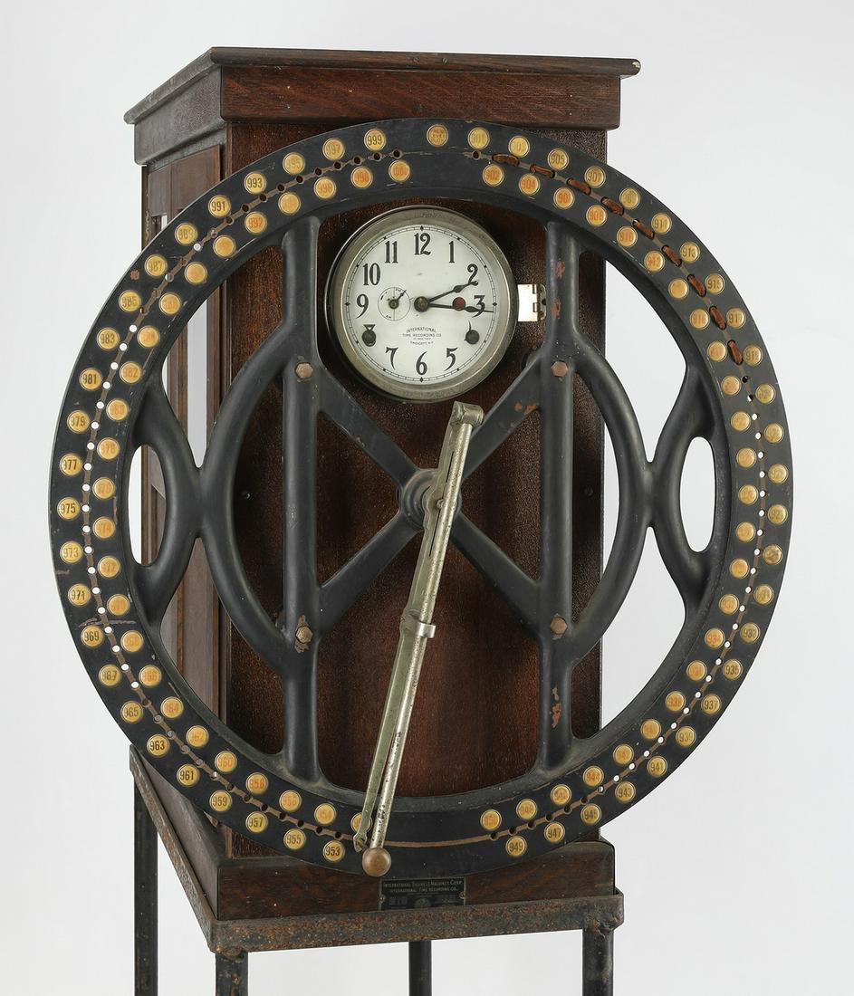 Early 20th c International Dial Time Recorder Clock - Aug 11, 2019 ...