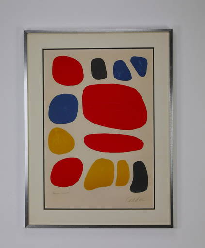 Signed Alexander Calder Limited Edition Lithograph