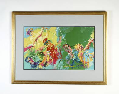Leroy Neiman "golf Champions" Poster (original