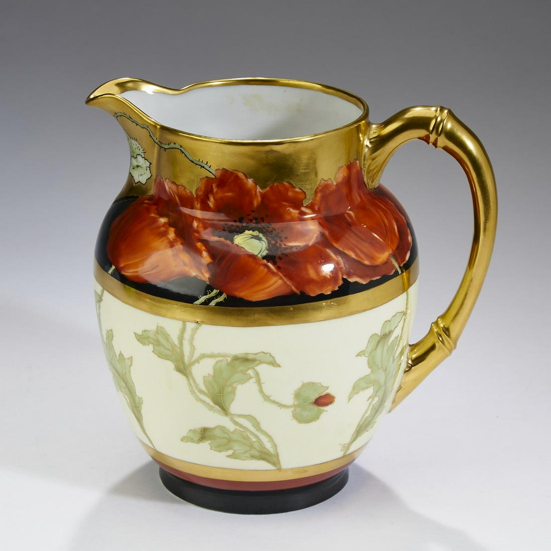 Signed Pickard 'Poppy' porcelain pitcher - Jun 27, 2020 | Great Gatsby ...