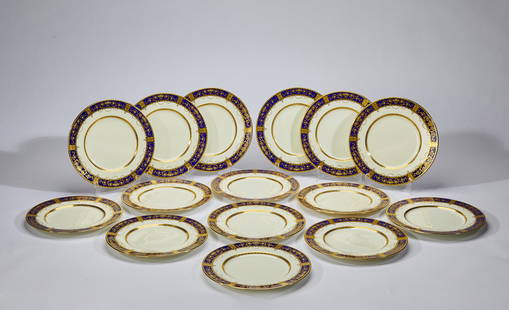15 Minton Porcelain Plates
