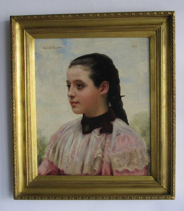 28: Gabriel Ferrier, oil on canvas