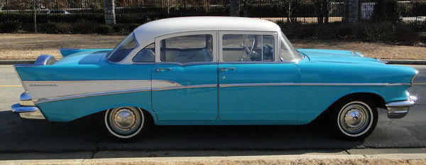 233: 1957 Chevy Biscayne 210