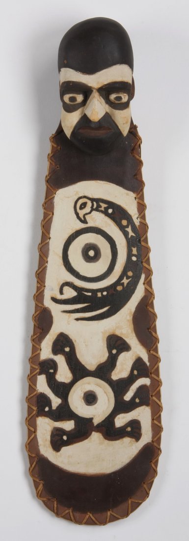 Gogodala dance shield, Papua New Guinea