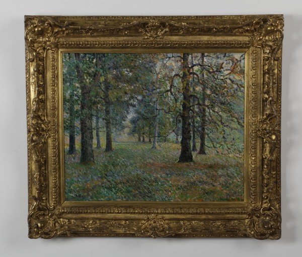 Richard Ranft (french) O/c Landscape, 19th C.