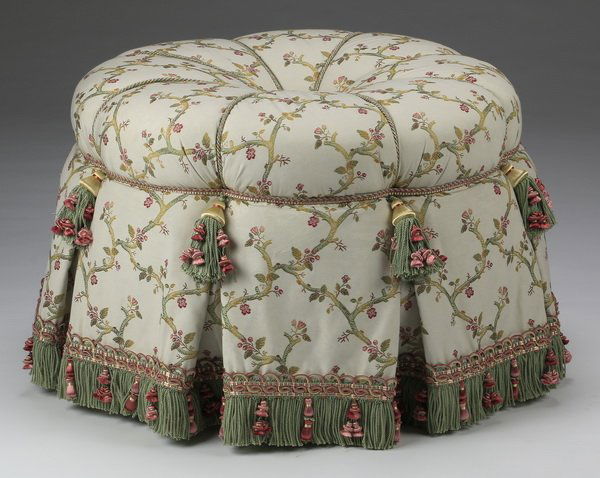 Custom fabricated French tuffet, 25"w - Jun 12, 2016 | Great Gatsby's ...