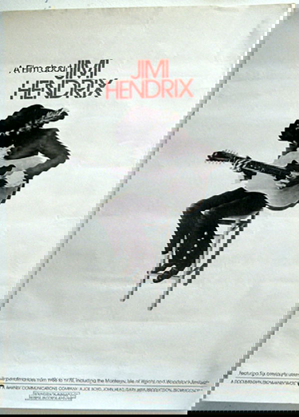 153 A Film About Jimi Hendrix Poster