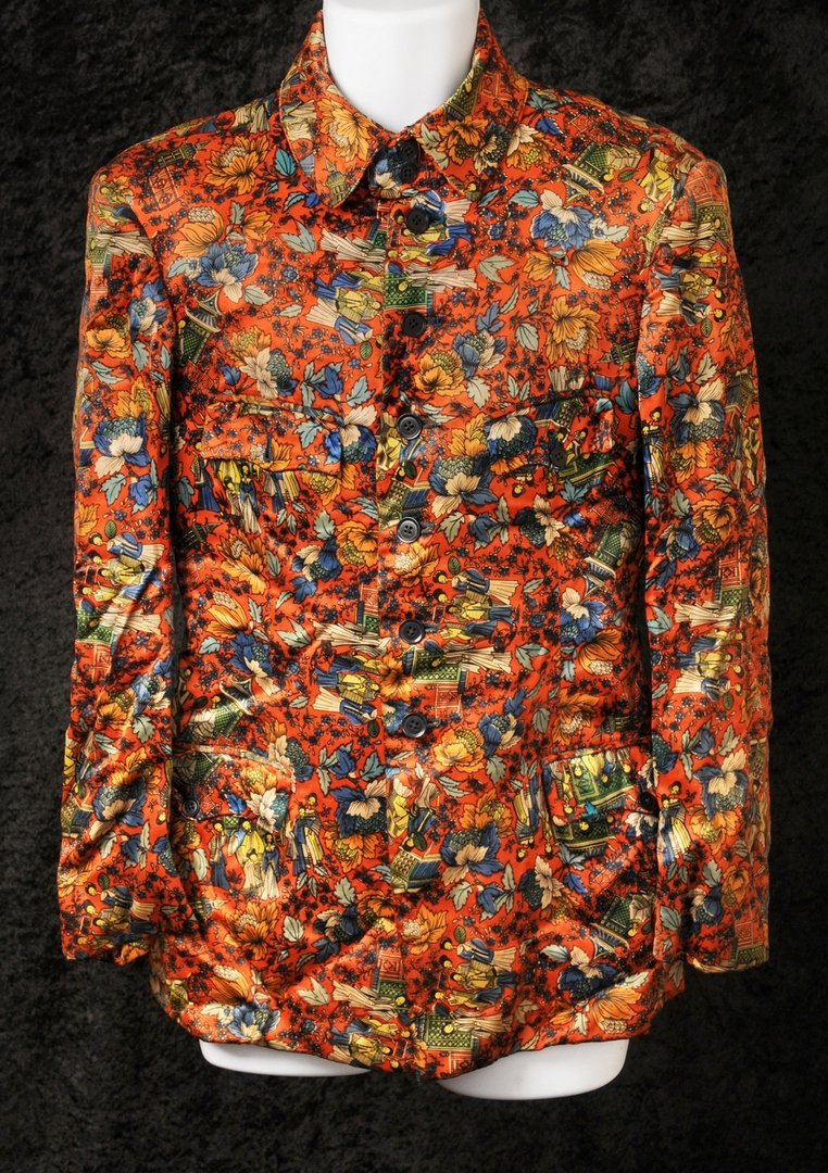 The Rolling Stones / Mick Jagger: red satin jacket