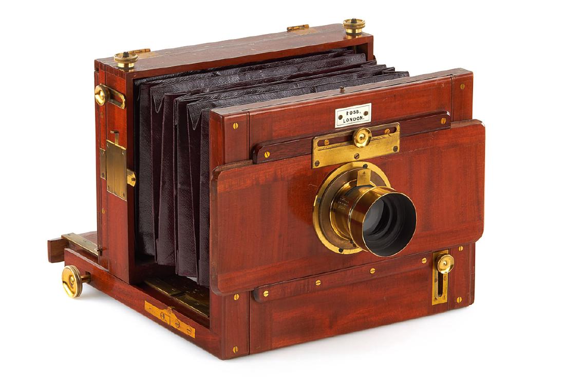 Ross London (Stereo) Tailboard Camera, c.1890