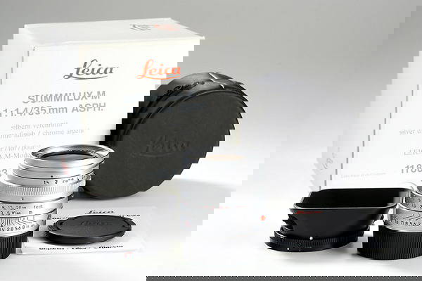 Leica: Summilux M 1.4/35mm Asph. 11883 Chrome
