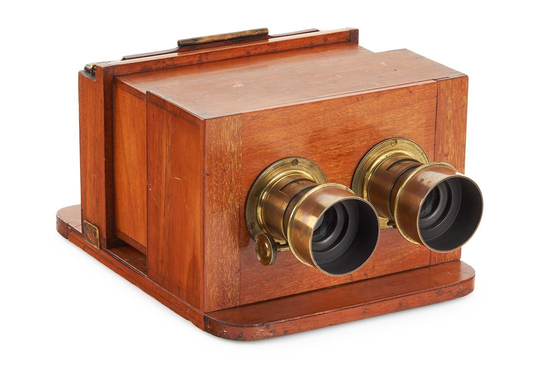 Sliding Box Stereo Camera, c.1860