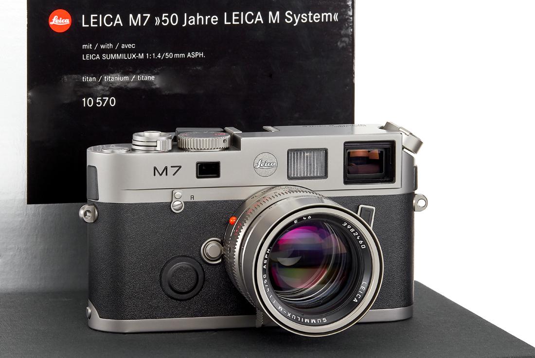 Leica M7 Titan '50 Years Of Leica M System' 10570