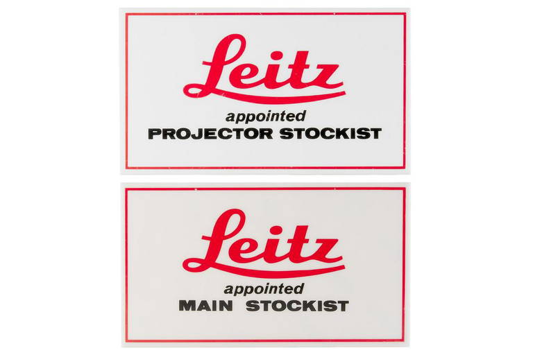 Leitz Vintage Store Signs