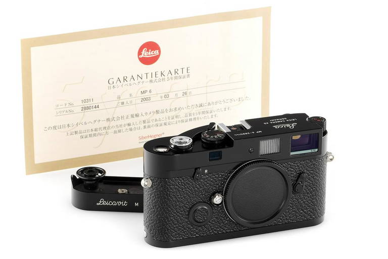 Leica Mp6 0.72 10311+leicavit Black Paint