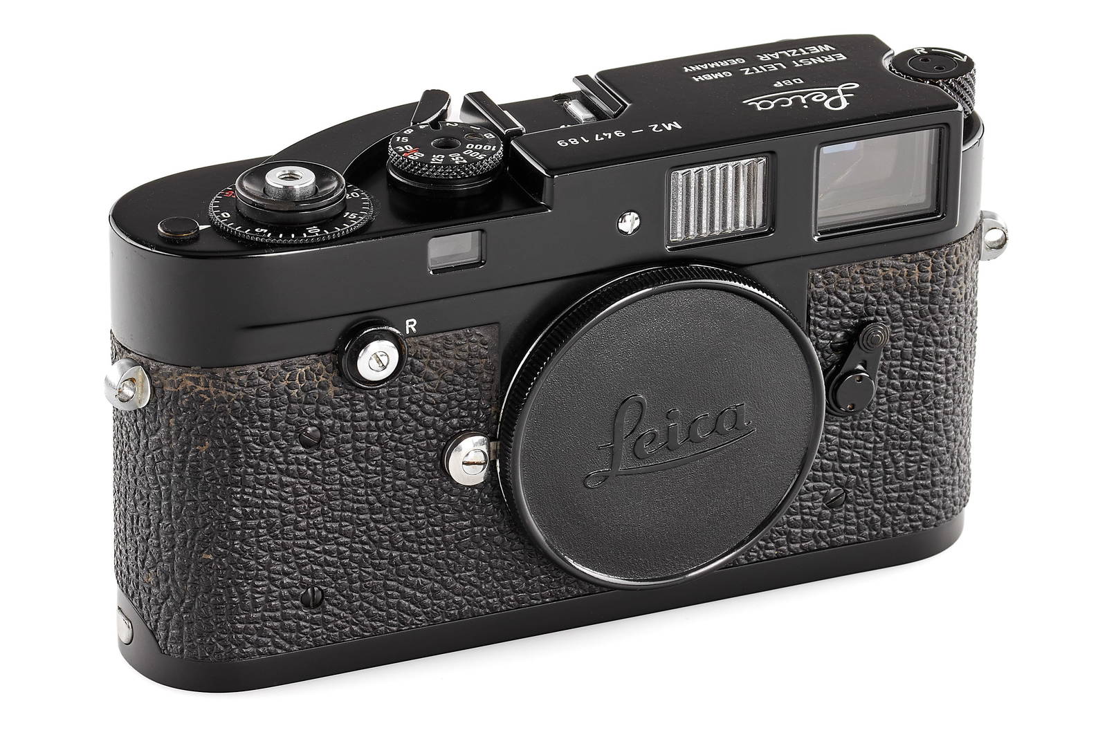 Leica M2 Black Paint Button Rewind * Auction