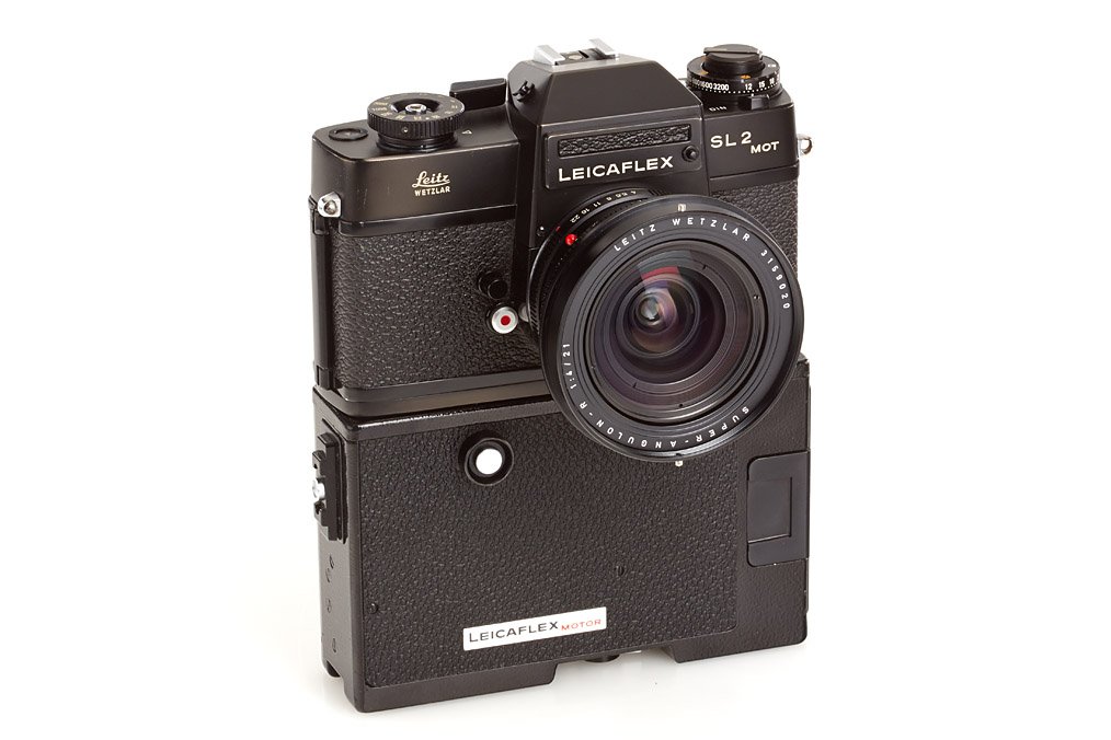 Leicaflex Sl2 Mot Black, Ser.no.1443802, 1976